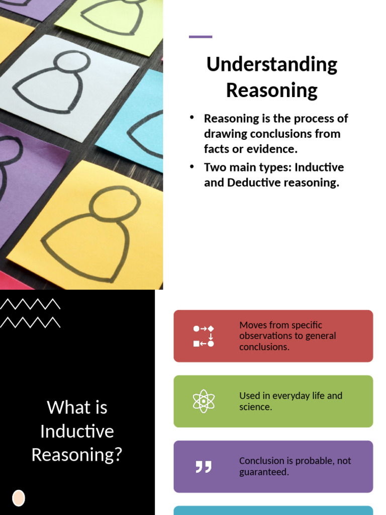 Inductive and Deductive Reasoning Presentation | PDF | Inductive ...