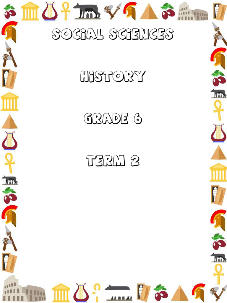 Social Sciences History Grade 6 Term 2 | PDF | Renaissance | Age Of ...