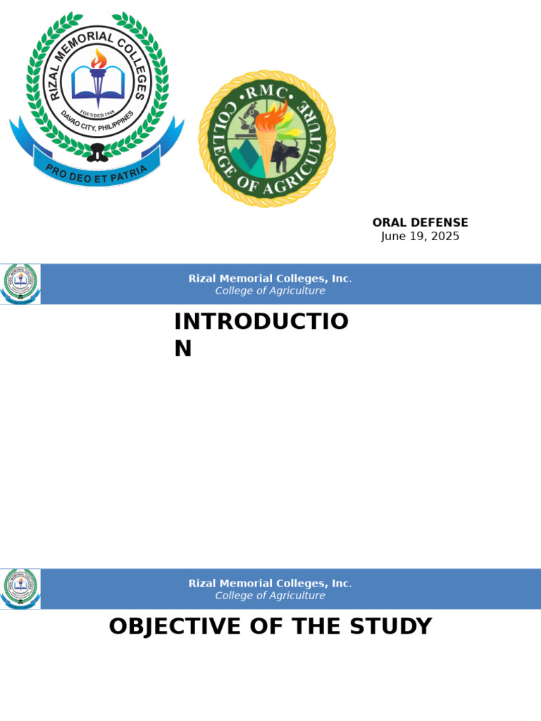 Oral Defense | PDF