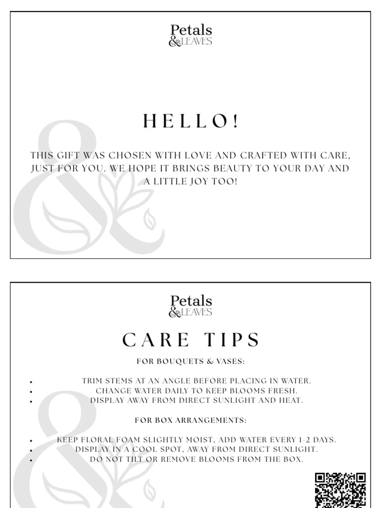 Greeting Card | PDF