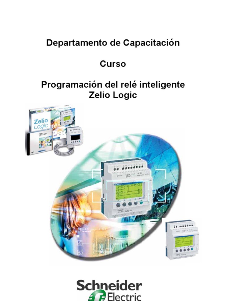 Curso de Programación Zelio Logic | PDF | Relé | Point and Click