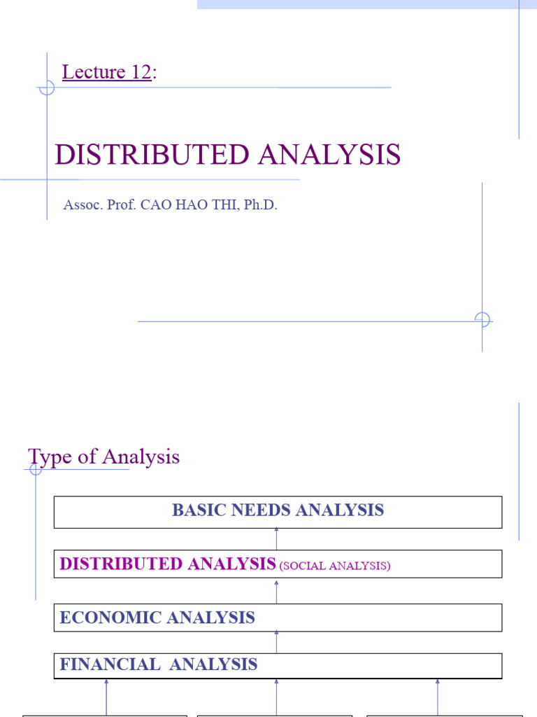Lecture12 Distributed Analysis E | PDF | Freight Transport | Market ...
