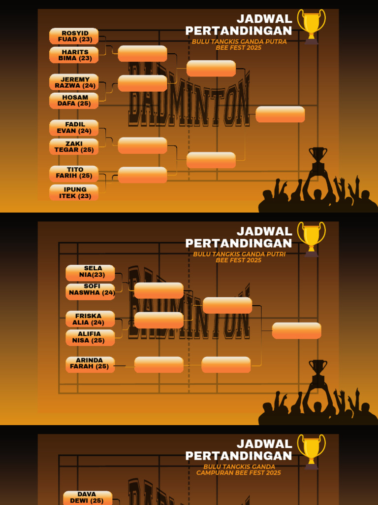 Lomba Badminton BeeFest 2025 - 20251024 - 151245 - 0000 | PDF