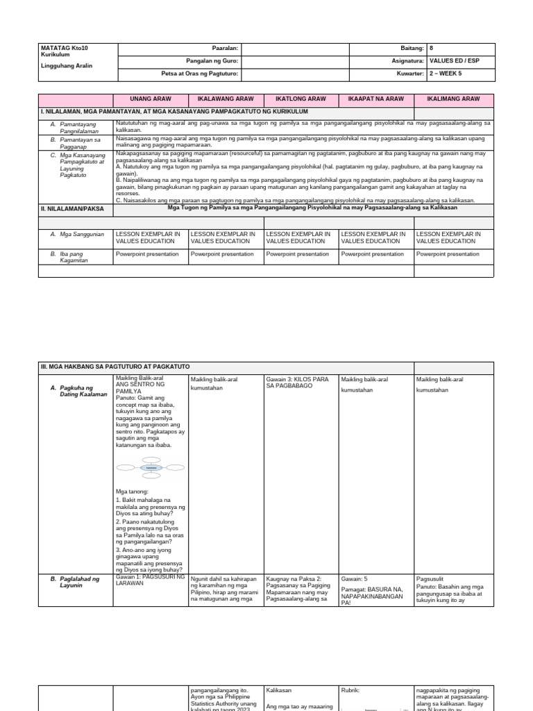 VE8 DLL Wk6 | PDF