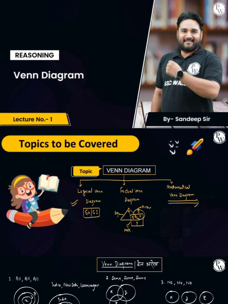 Venn Diagram 01 Class Notes | PDF