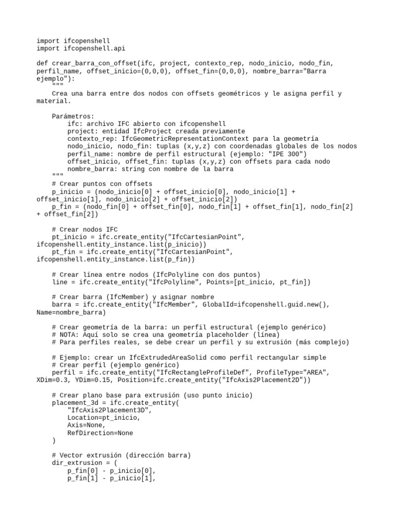 Generar IFC v2 | PDF | Geometría | Matemáticas