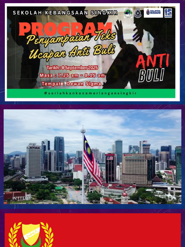 Program Bacaan Teks Anti Buli 2025 | PDF
