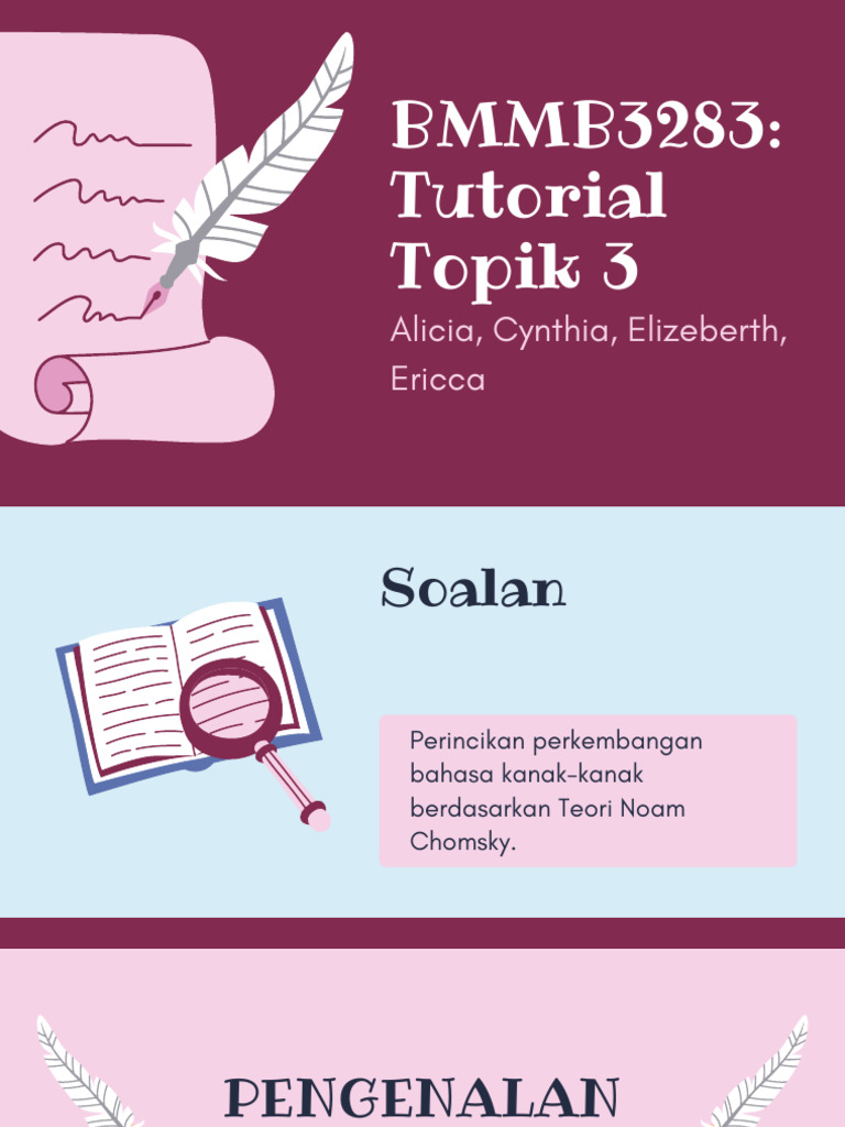 Tutorial Tajuk 3 | PDF