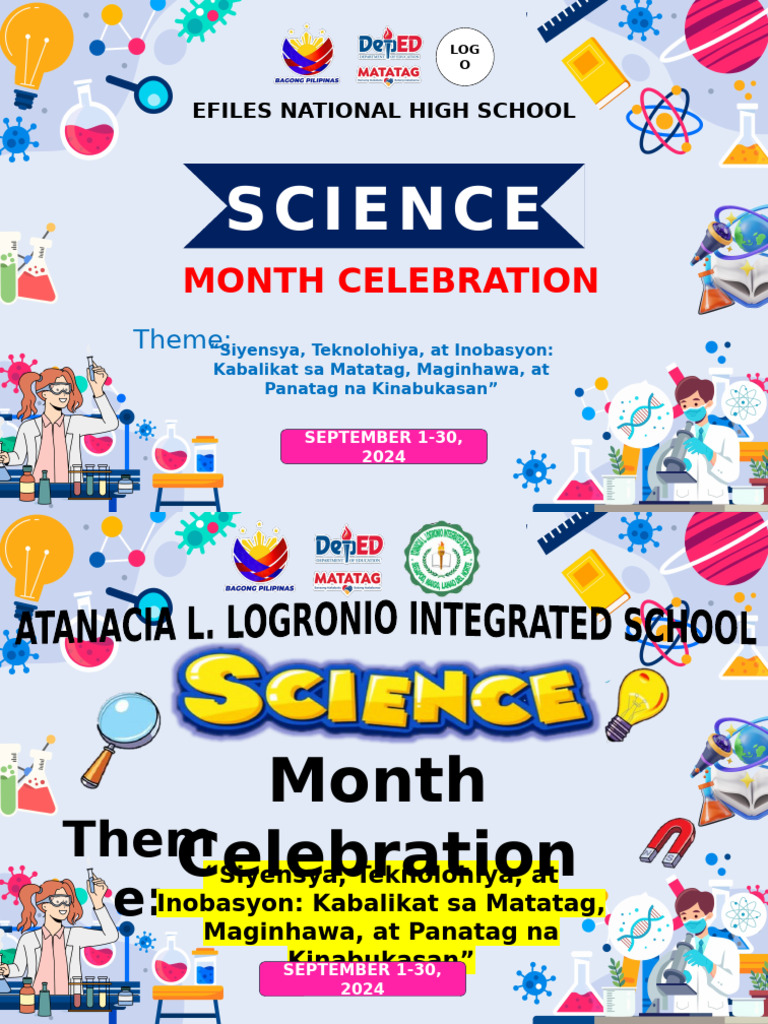 24 25 Science Month Celebration Tarp Final | PDF