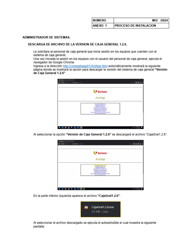 Anexo 1. - Proceso de Instalacion | PDF | Archivo de computadora ...