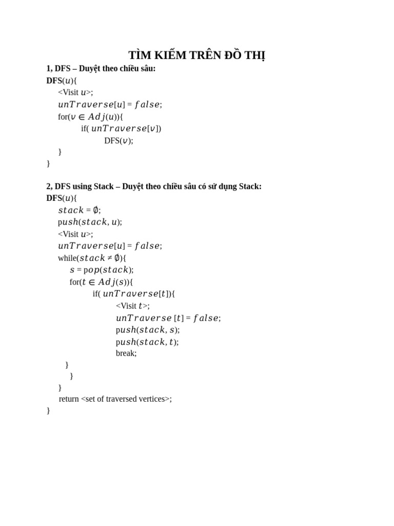 Discrete Maths 2 Algorithms | PDF