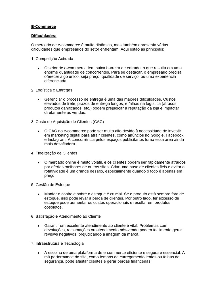 e Commerce | PDF | E-commerce | Marketing