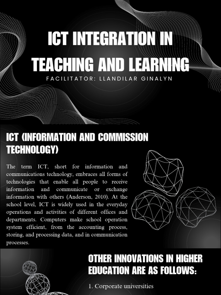 ICT Integration in Education Strategies | PDF