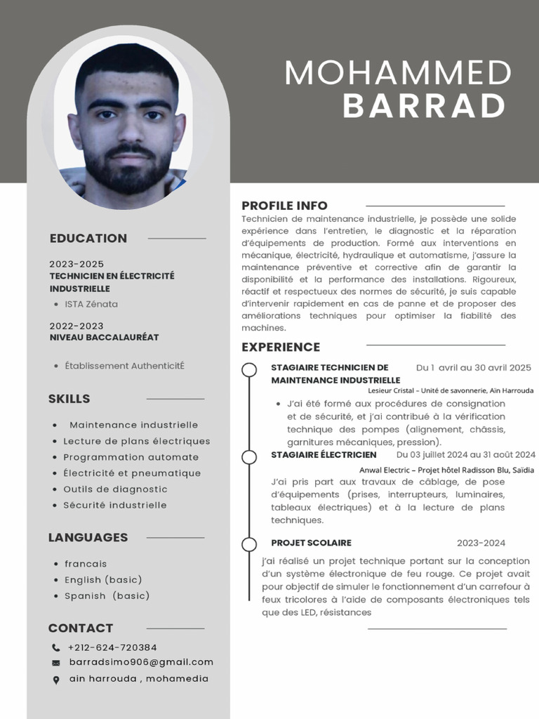 CV Barrad PDF | PDF
