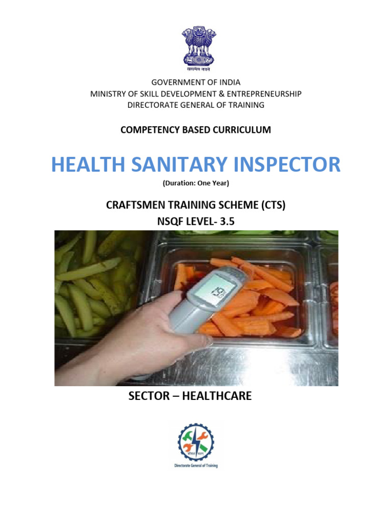 Health Sanitary Inspector | PDF | Diet & Nutrition | Nutrition