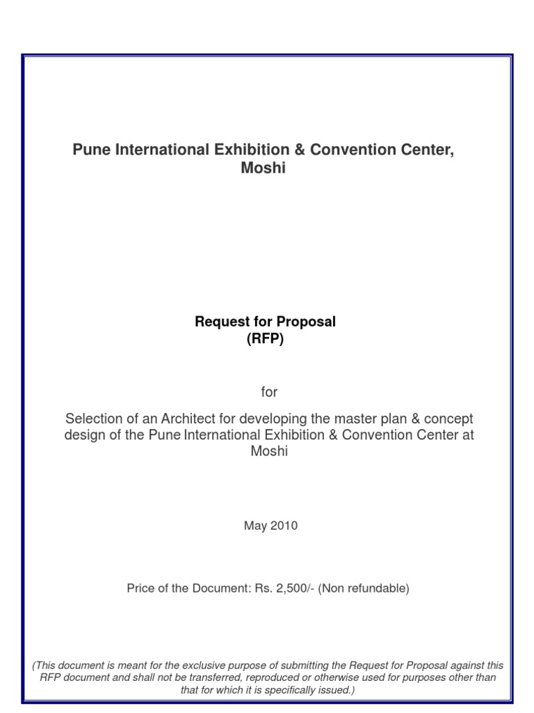 RFP-PIECC v3 Moshi e C | PDF | Request For Proposal | Evaluation