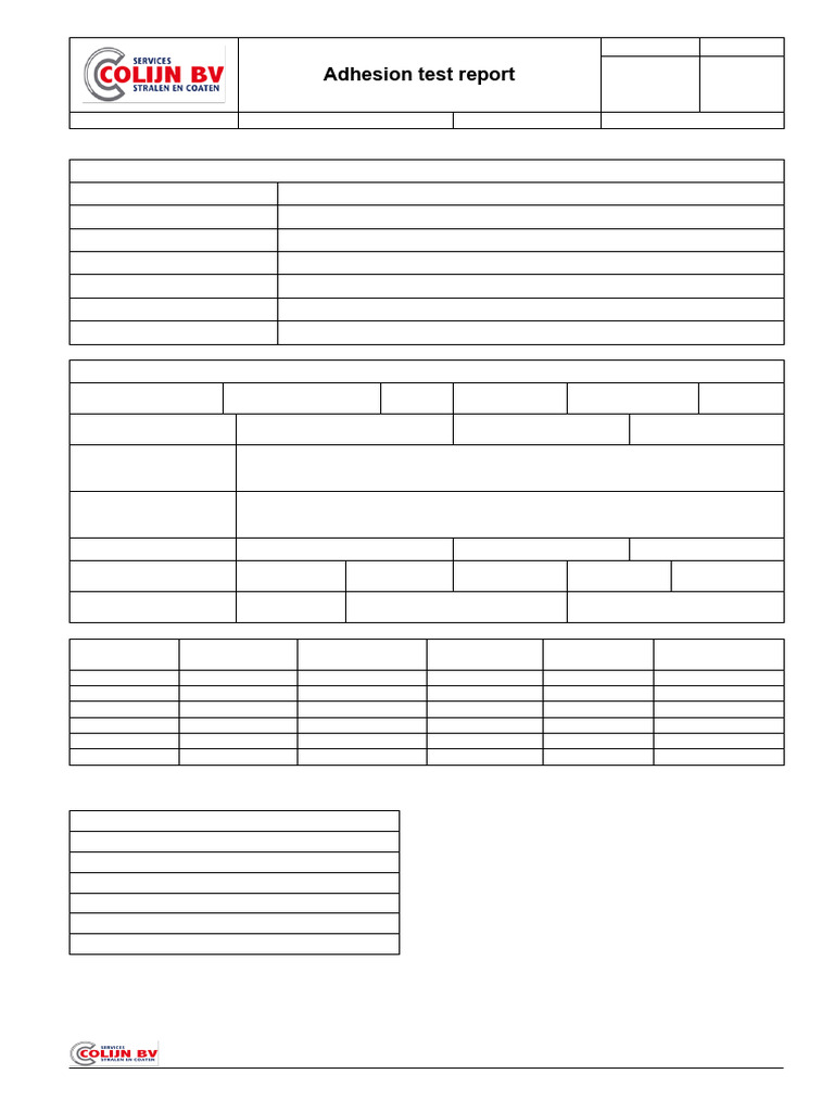 Adhesion Test Report Summary | PDF | Adhesive | Joining