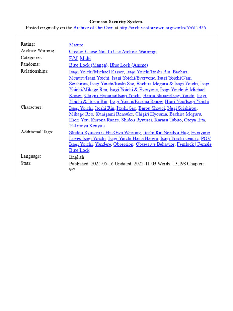 Crimson Security System | PDF