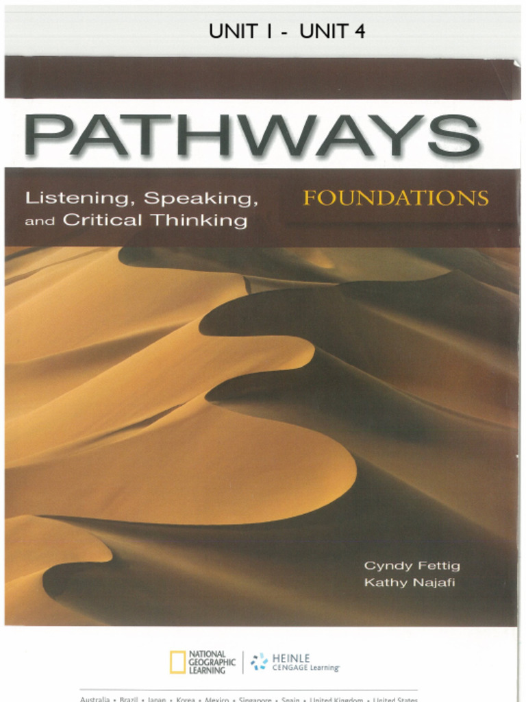 Pathways Foundations Listening - Speaking Unit 1-Unit 4 | PDF