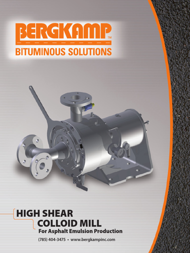 High Shear Mill Emulsion Sheet 1 | PDF | Emulsion | Corrosion
