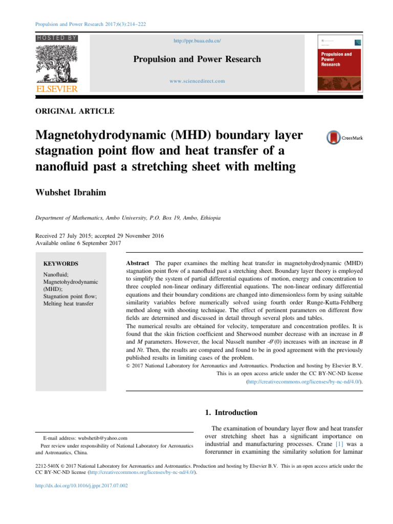 Group 2 Magnetohydrodynamic (MHD) Boundarylayer | PDF | Boundary Layer ...