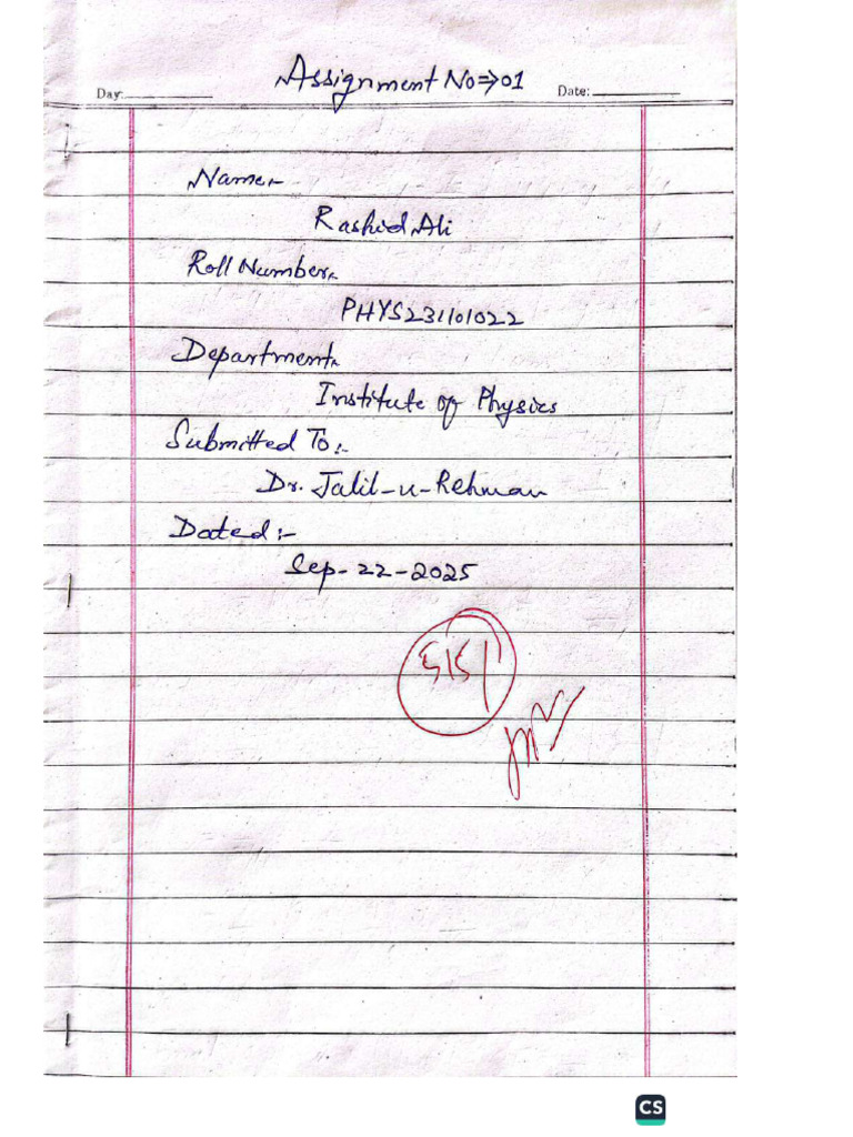 Electrodynamics Assignment 1 - Compressed | PDF