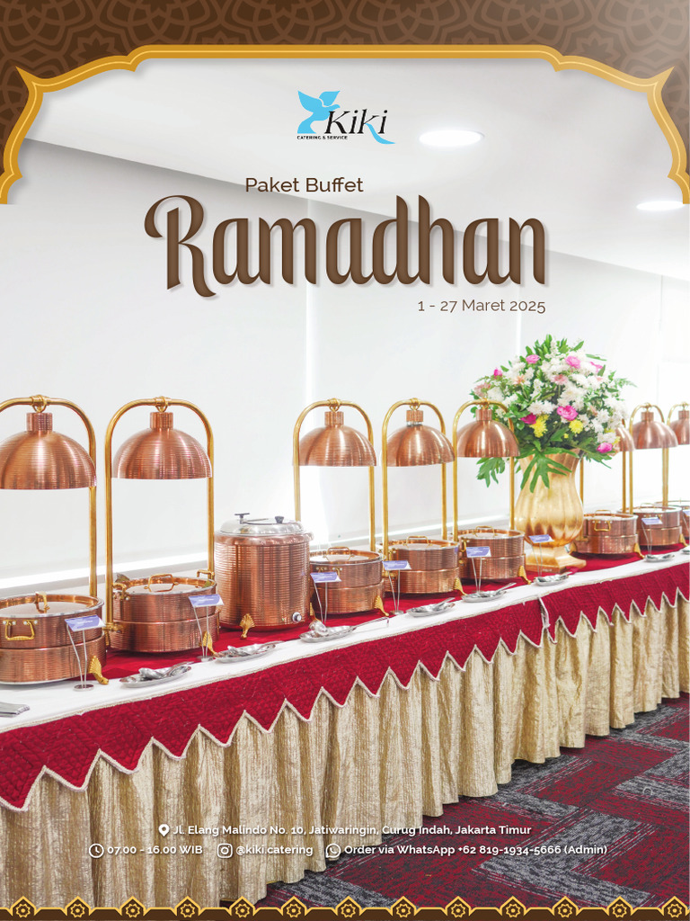 Ramadhan Buffet Packages 2025 | PDF | Indonesian Cuisine | Foods