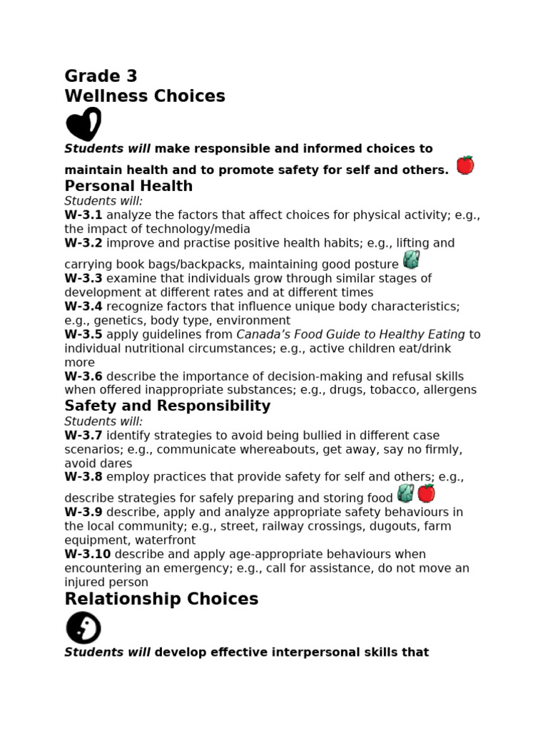 Grade 3 Health | PDF | Behavior | Feeling