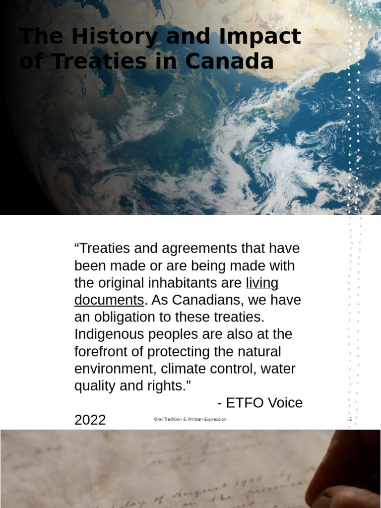 The History and Impact of Treaty's in Canada | PDF | Treaty | Canada