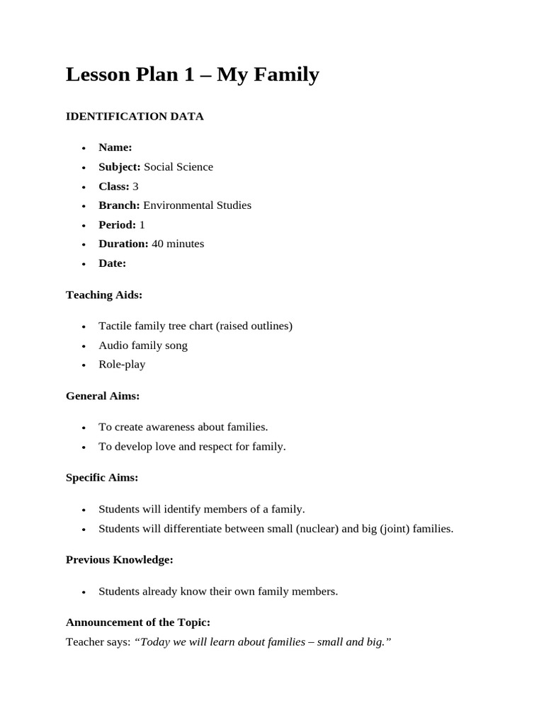 Engaging Social Science Lesson Plans for Grade 3 | PDF | Teachers ...