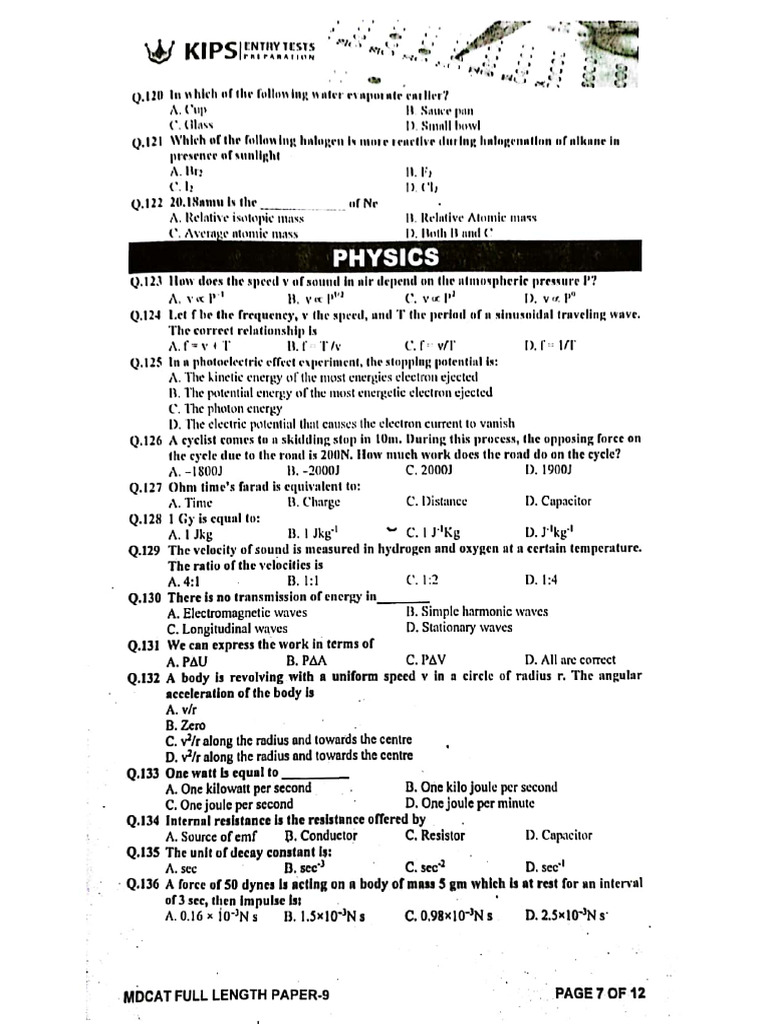 FLP 3 KIPS 2023 + Key | PDF
