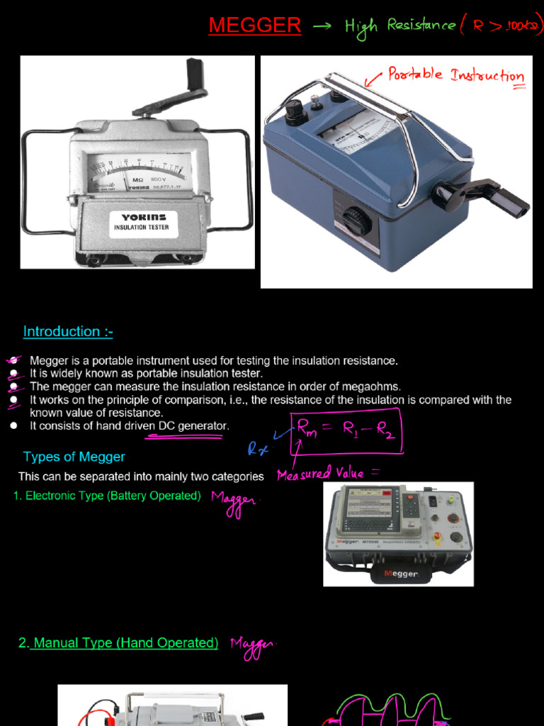 Megger 70438913 2025 11 03 07 32 | PDF