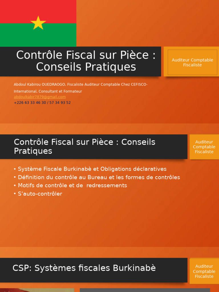 Controle Fiscal Sur Combien D Annes