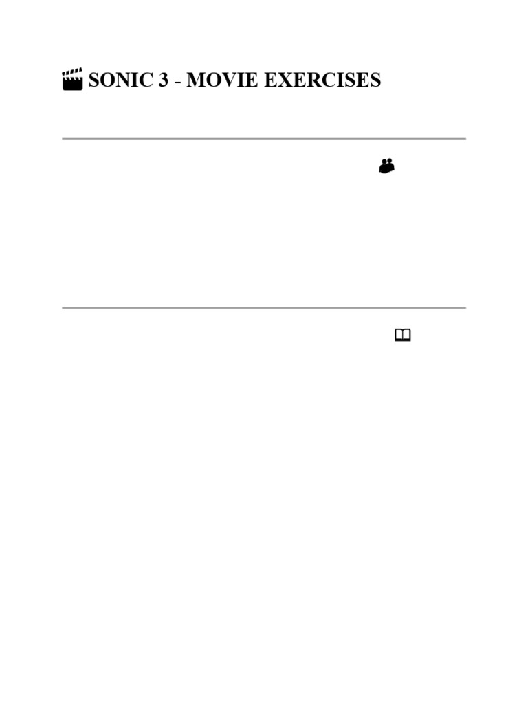 ? Sonic 3 | PDF