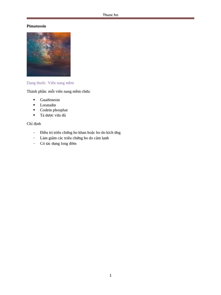Pimatussin | PDF