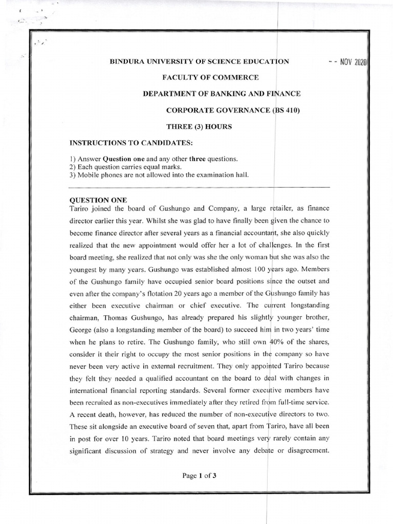 BS 410 Nov 2020 | PDF