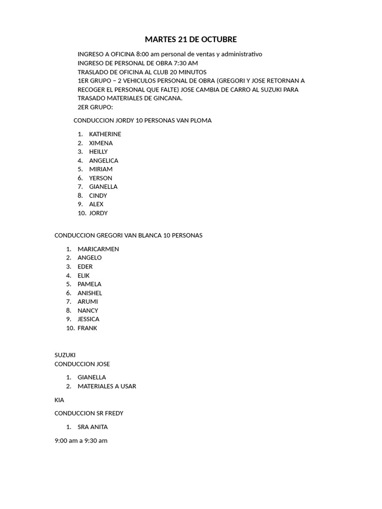 Gincana 2025 a Modificar | PDF