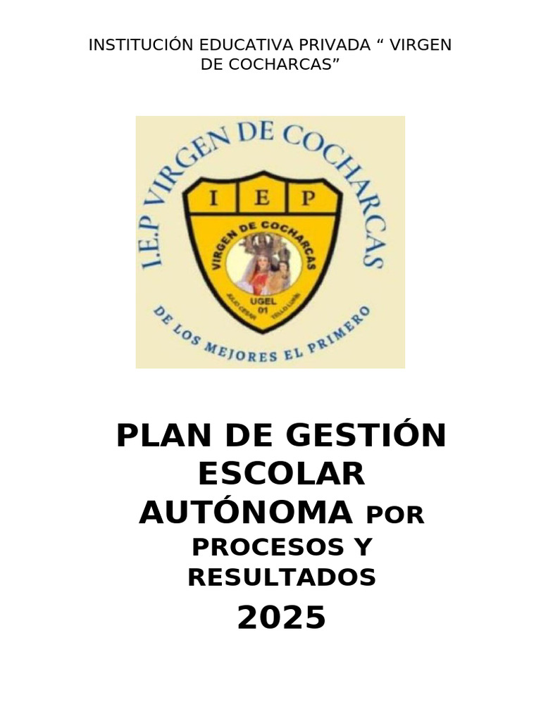Plan Maestro | PDF | Plan de estudios | Educación primaria