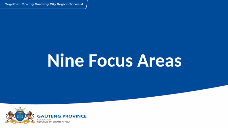 Nine Focus Areas | PDF
