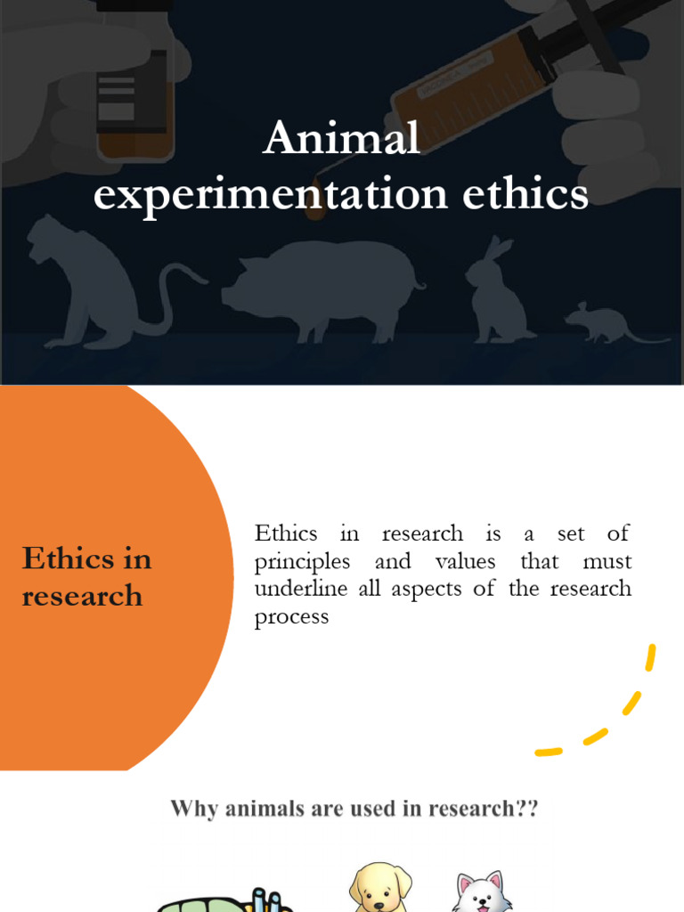 Ethics of Animal Experimentation | PDF | Animal Testing | Animal Welfare