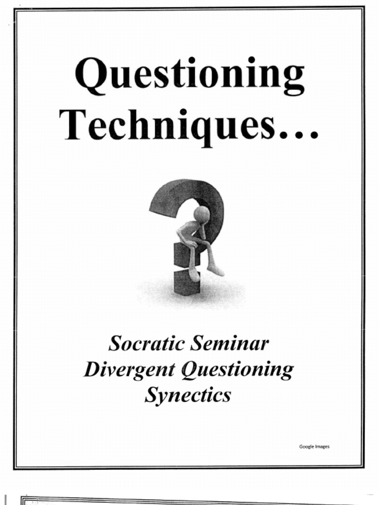 Questioning Techniques | PDF
