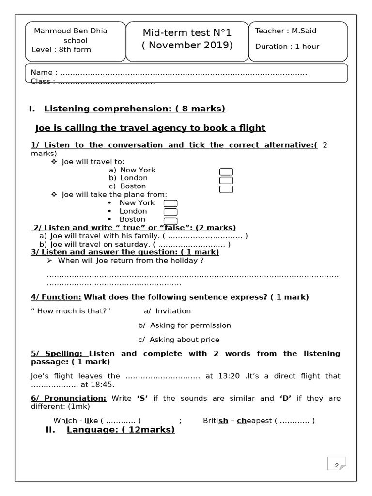 Esl Prin Tables 510180026490197 | PDF | Linguistics