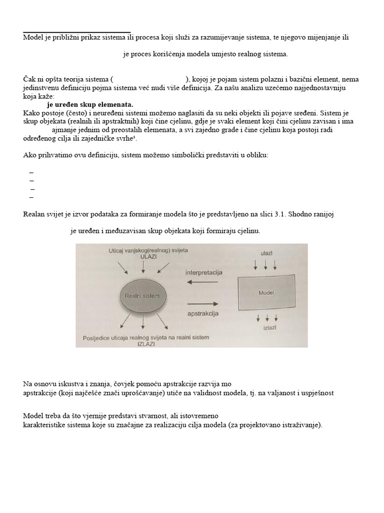 01 Modeliranje | PDF