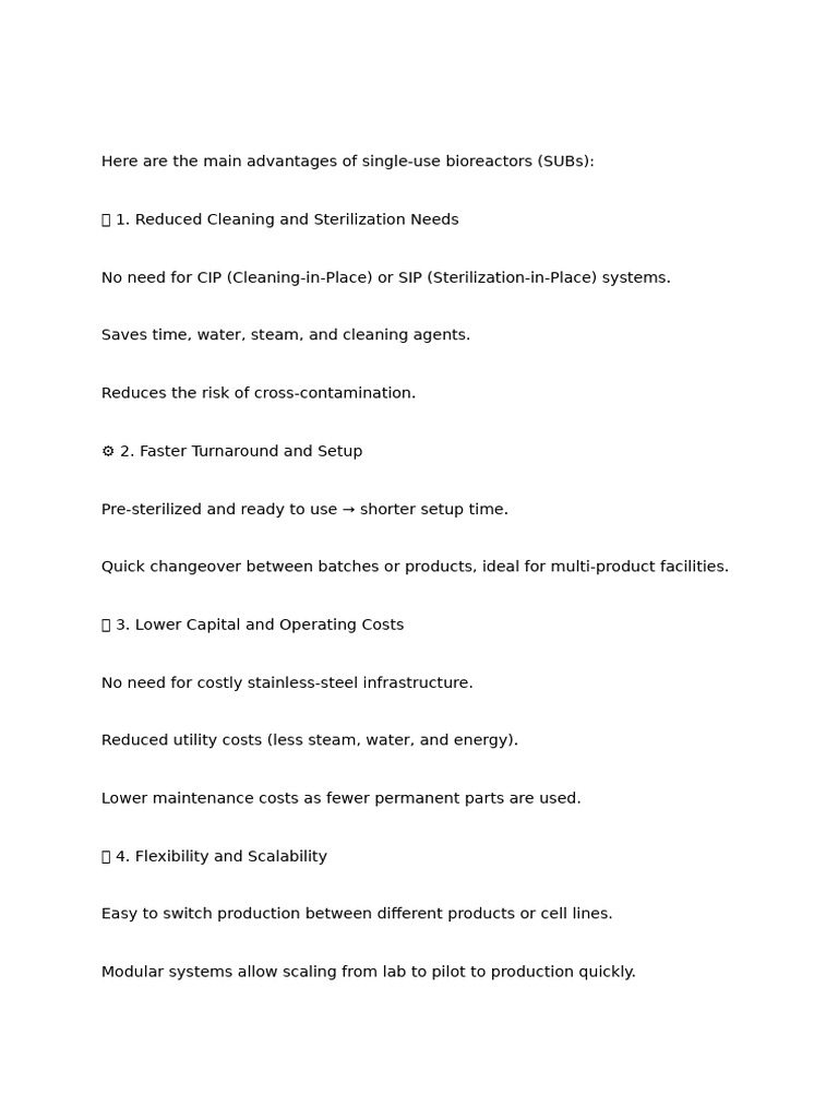 Here Are The Main Advantages of Single | PDF