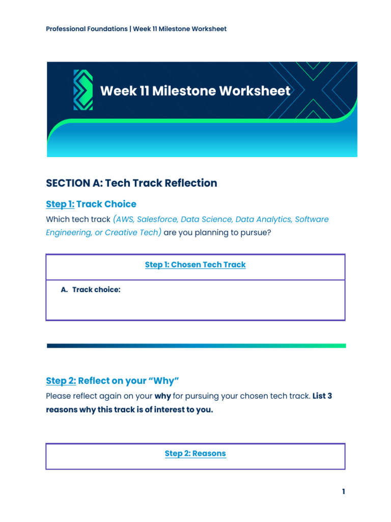 Filled Week11 Milestone Worksheet | PDF | Web Development | World Wide Web