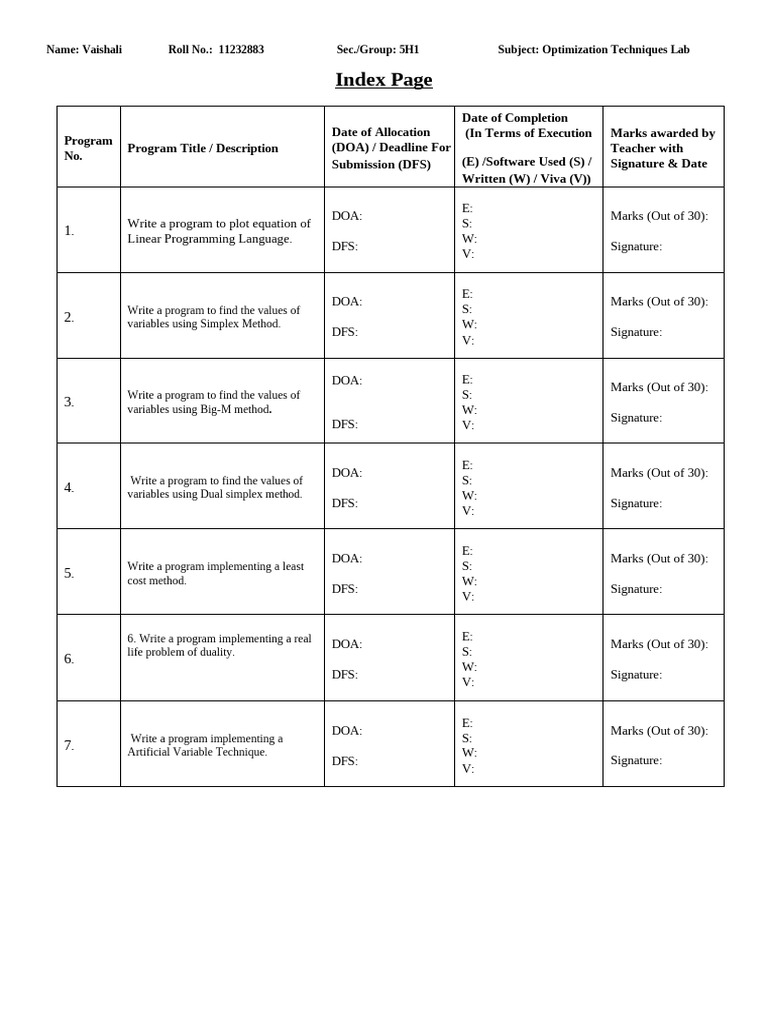 index O.T.ii | PDF | Linear Programming | Mathematics Of Computing