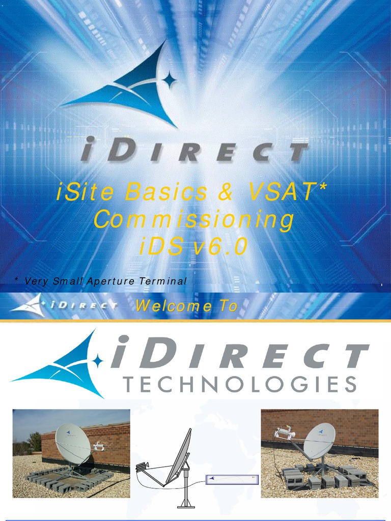 iSite Basics: VSAT Setup Guide | PDF | Antenna (Radio) | Login