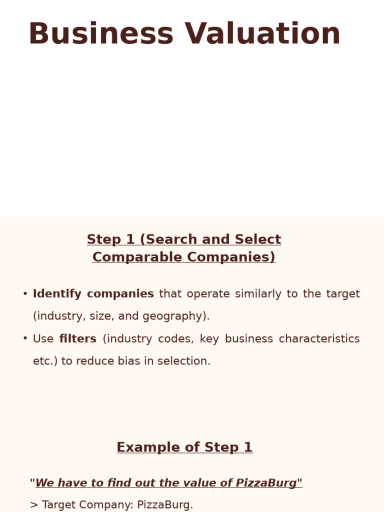 Business Valuation Techniques Explained | PDF | Valuation (Finance ...