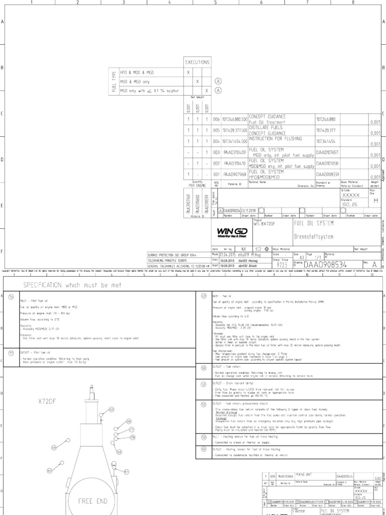 Mids - Wingd x72df - Fuel Oil System | PDF | Copyright