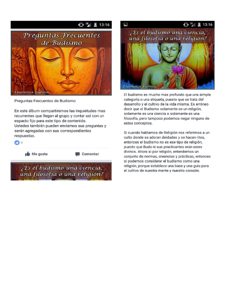 Libro de Enseñanzas Buda | PDF